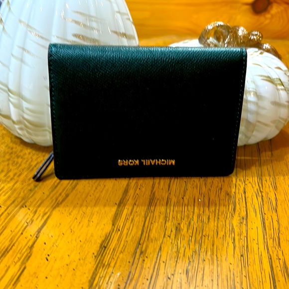 MICHAEL Michael Kors | Accessories | Hunter Green Mk Wallet | Poshmark